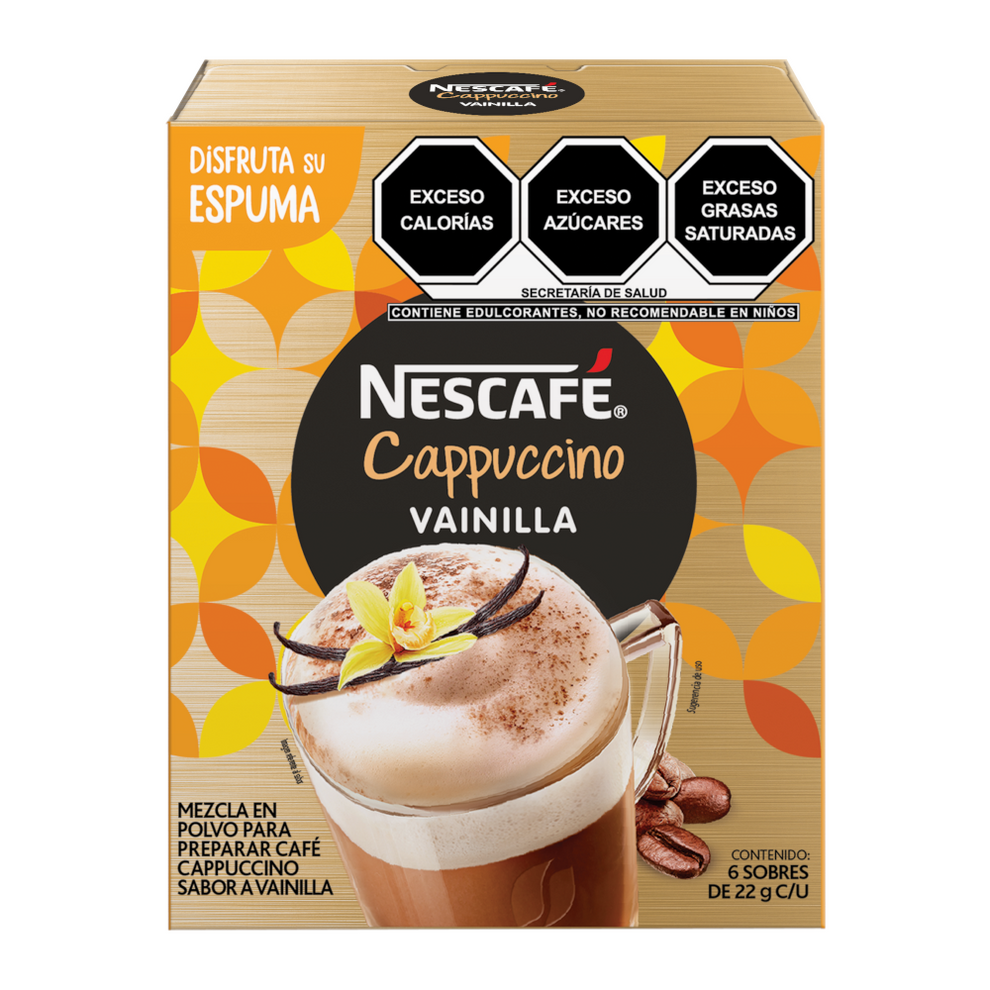 NESCAFE CAPPUCCINO VAINILLA . 20 EXH 6S (6) – Surtace